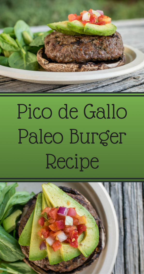 Pico de Gallo Paleo Burger Recipe - Geeks Who Eat