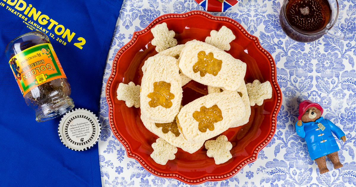 Marmalade Tea Sandwiches: A Paddington 2 Inspired Recipe