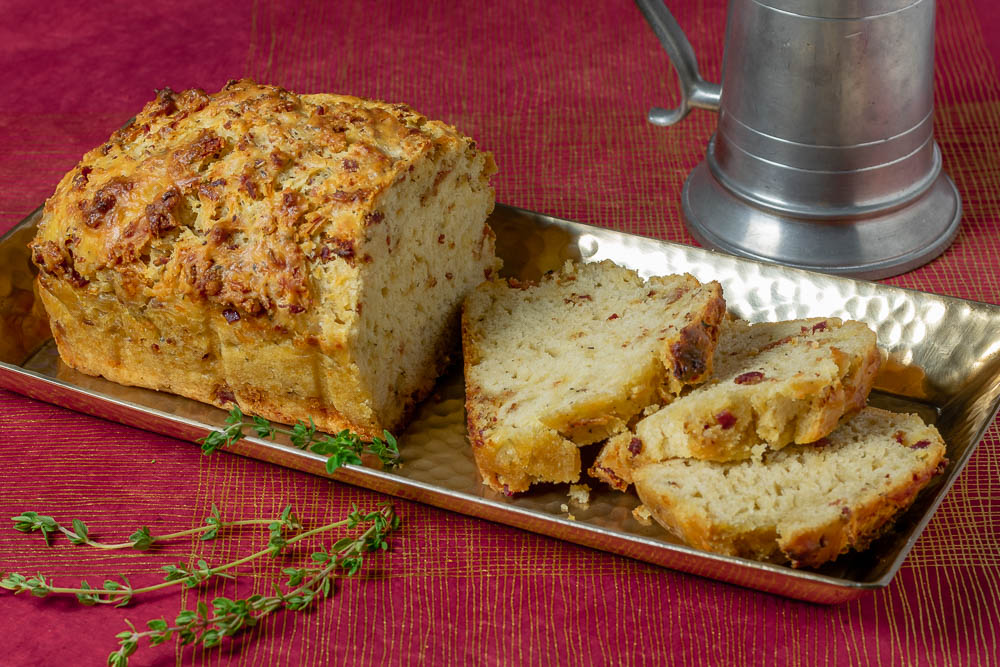 Godric's Bacon Cheddar Ale Bread: A Harry Potter Inspired Recipe