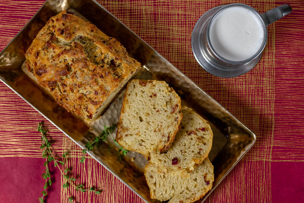 Godric's Bacon Cheddar Ale Bread: A Harry Potter Inspired Recipe