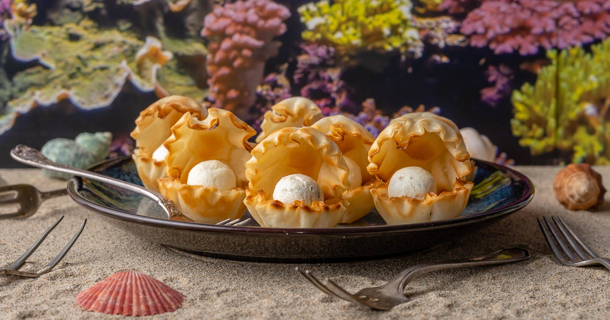 Goat Cheese Seashell Bites: A Recipe Inspired by The Little Mermaid