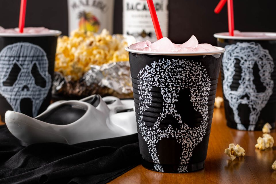 How To Throw A Scream Inspired Movie Night + Cocktail Recipe